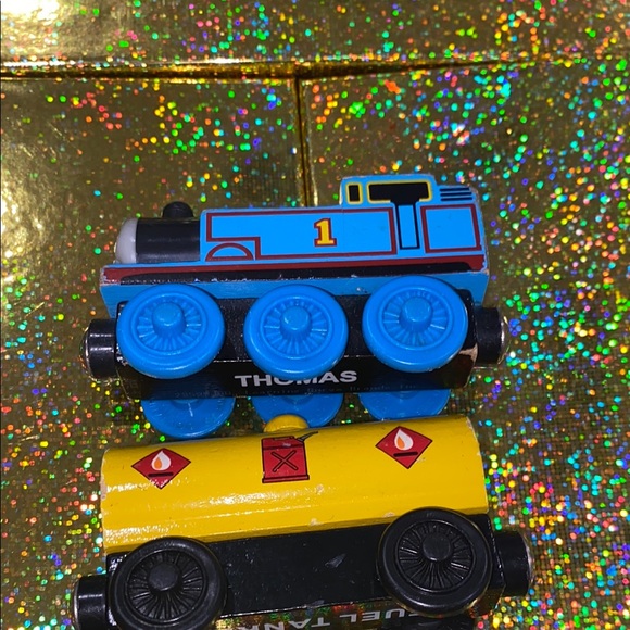 Thomas & Friends | Toys | Thomas Friends Blue And Yellow Toy Train Lot ...